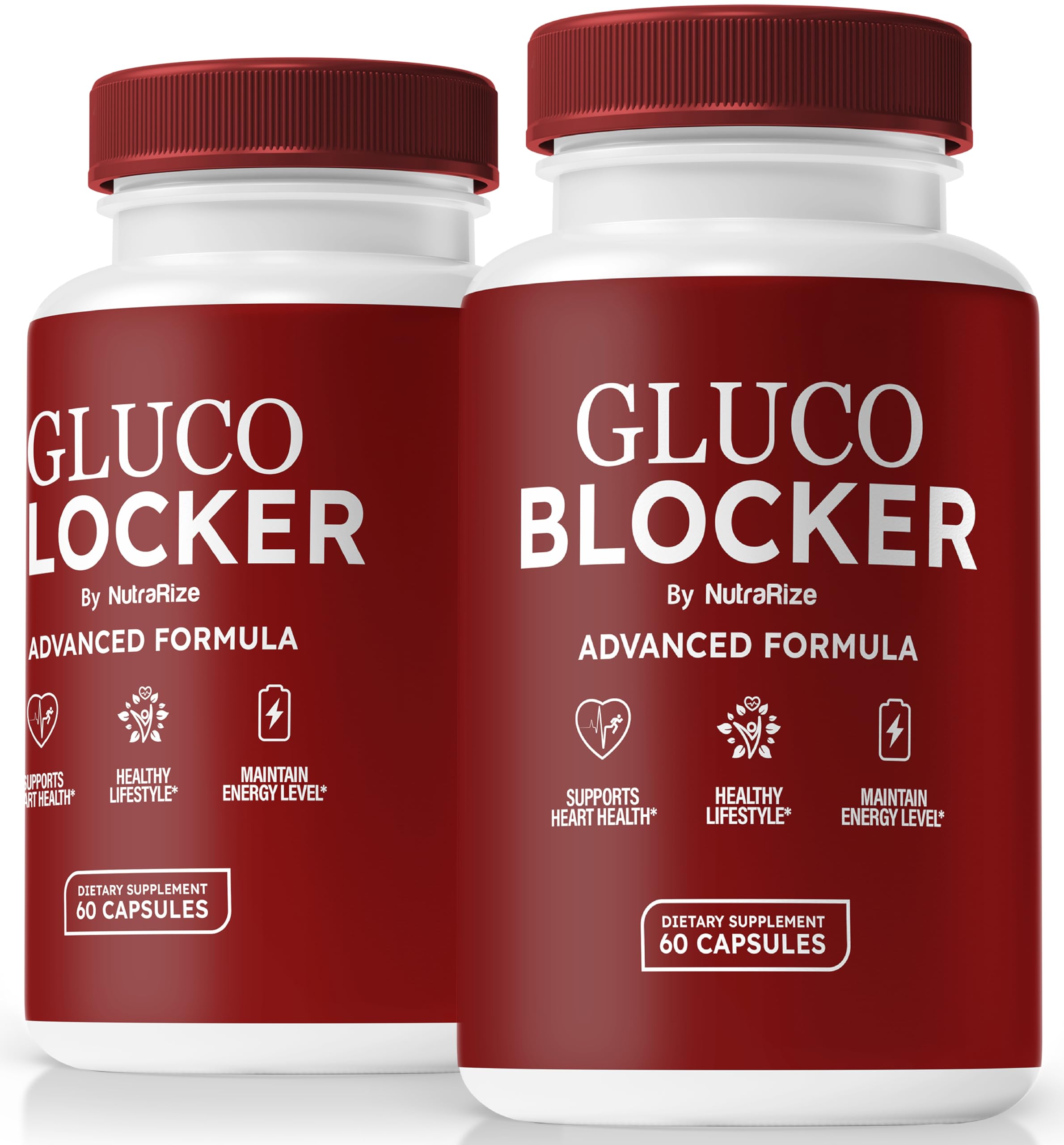 Amazon.com: NutraRize (2 Pack) Gluco Blocker Capsules, Official ...