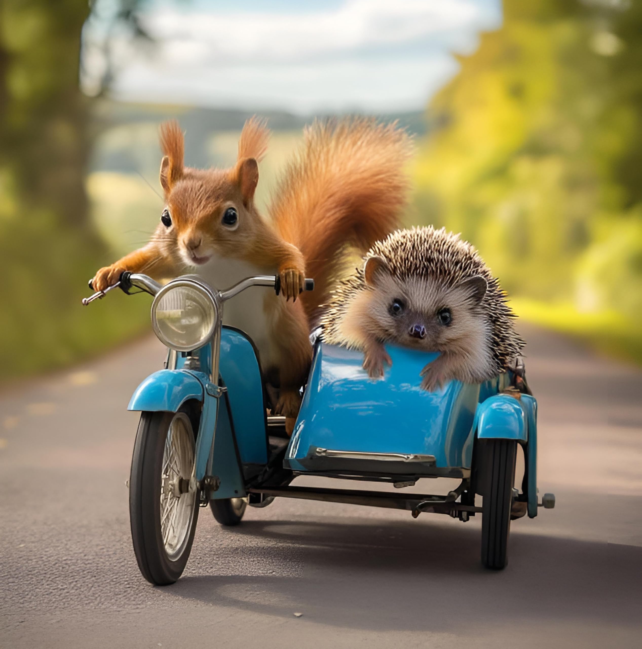 Noel Tatt Funny Birthday/Blank Greeting Card - Blank Card for Men/Women ...