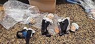 Amazon.com: Set of 3 Chef Shelf Sitters with Dangling Long Fabric Legs ...