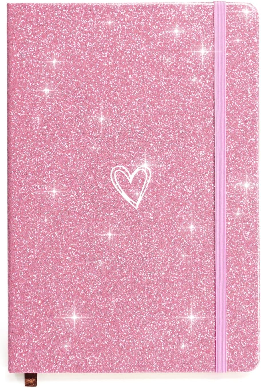 Amazon.com: HJWKJUS Bling A5 Notebook, Lined Journal Notebook A5 ...