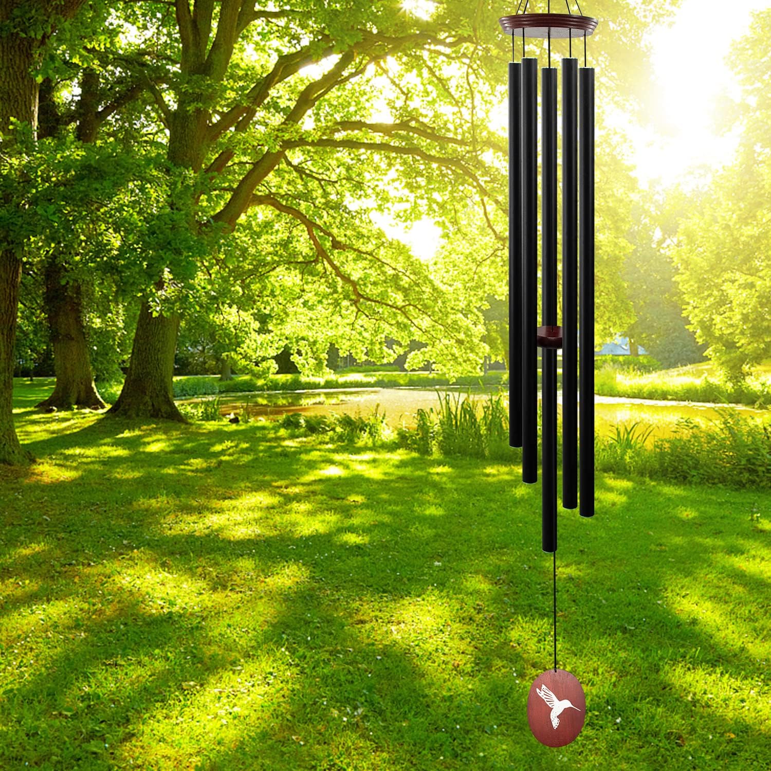 Amazon.com : 60" Extra Large Wind Chimes for Outside Deep Tone, Deep Tone Wind Chimes, Wind ...