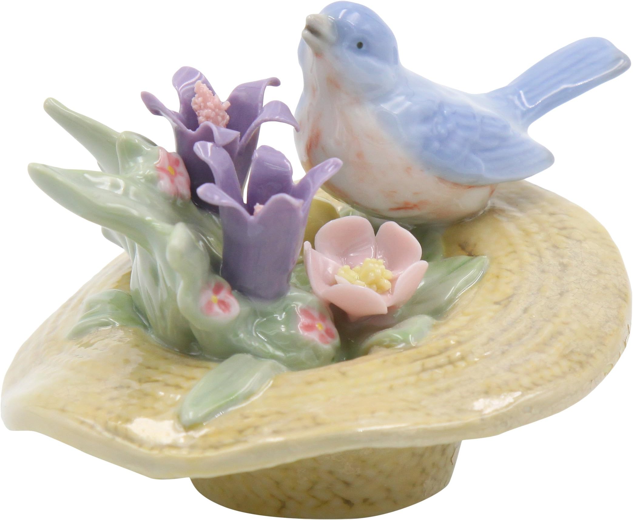 Amazon.com: Hi-Line Gifts 9.75" White and Blue Jay on Branch Figurine ...