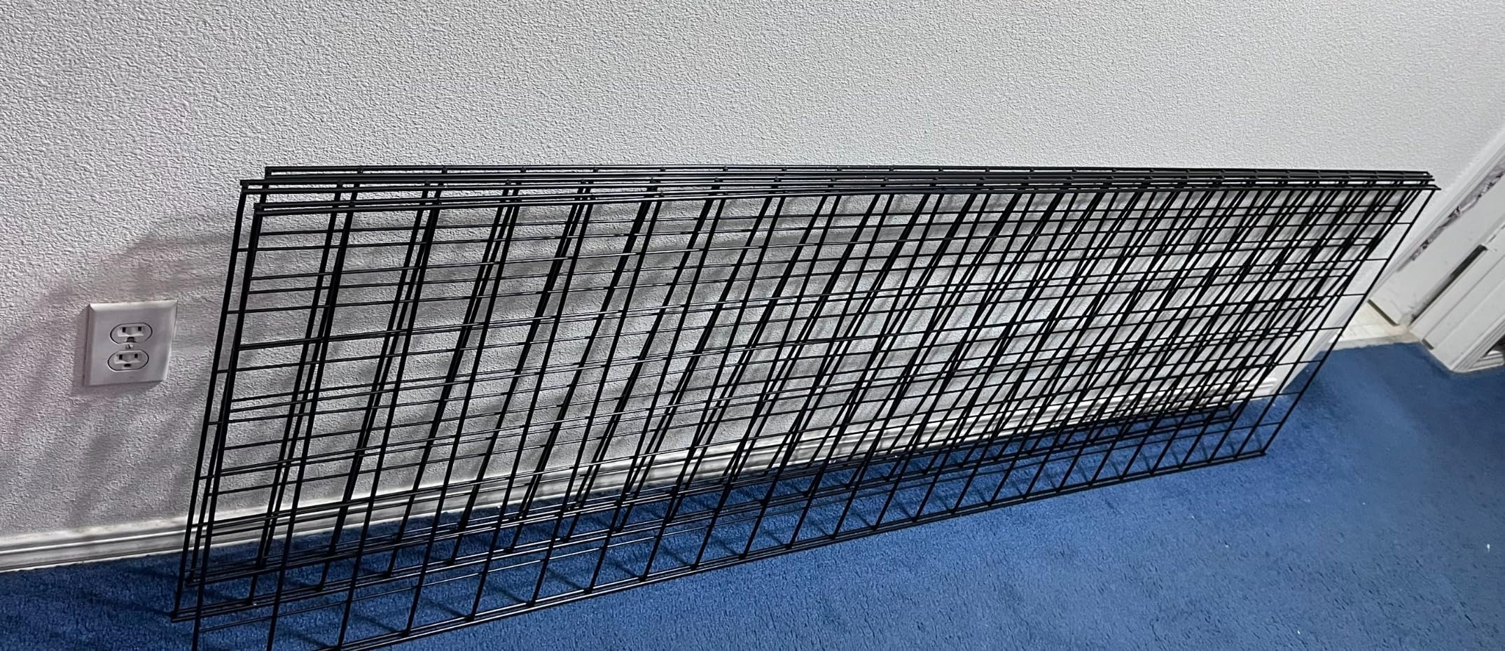 Amazon.com: Gisafai 49 Pcs 3 Sets Metal Grid Wall Panels 2' x 6 ...