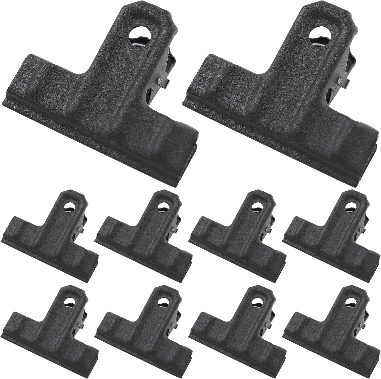 Amazon.com : 20 Pack Large Metal Hinge Clips, 2 Inch Bull Binder Paper ...