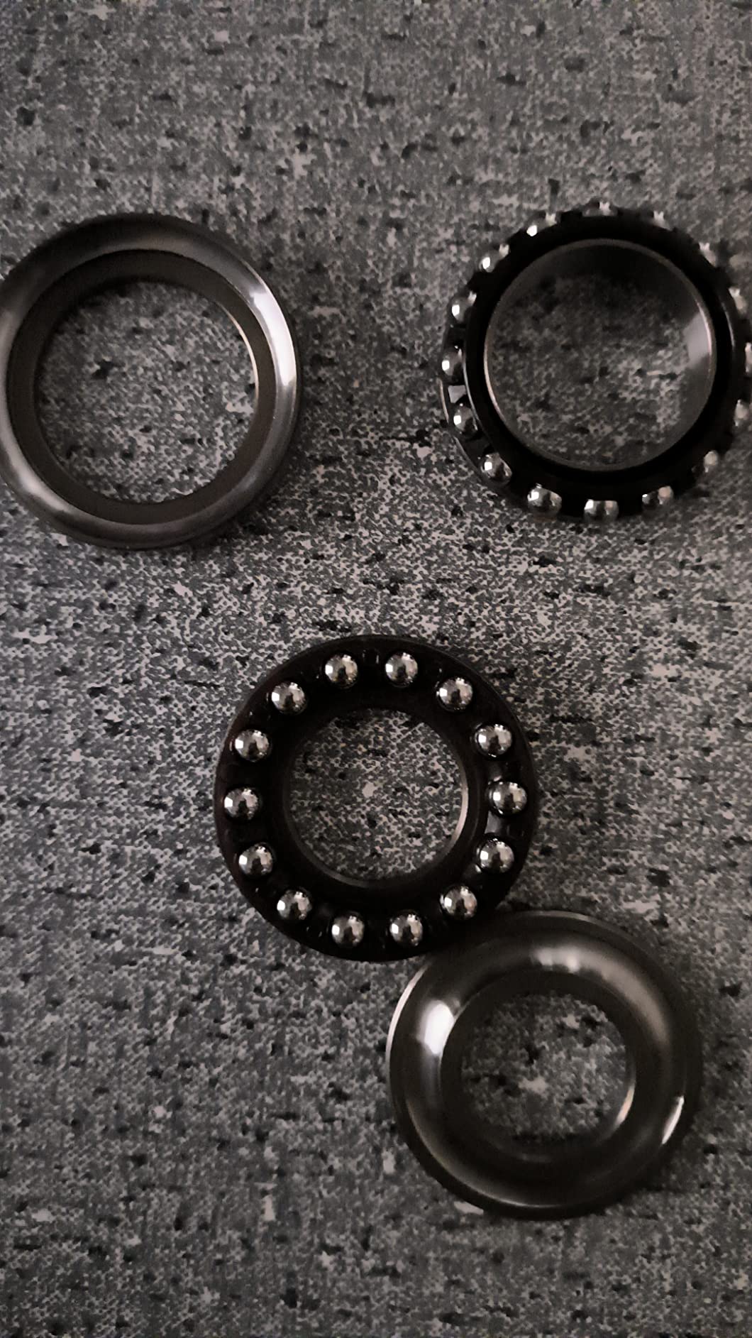 Nikavi BR01 Motorcycle Stainless Steel Fork Ball Racer Set with Balls ...