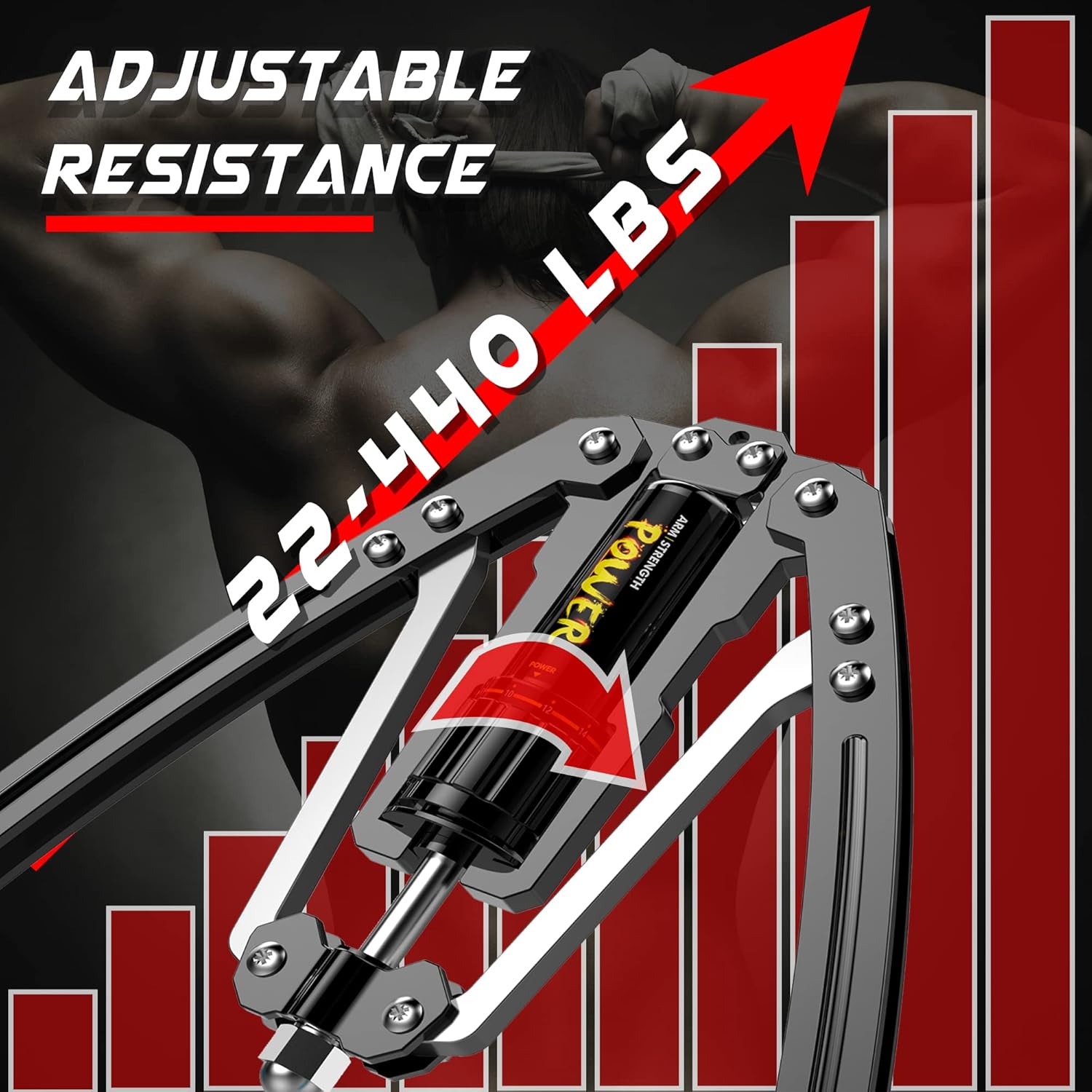 Chest Expander Arm Exercise Equipment,New Hydraulic Power Twister Spin ...