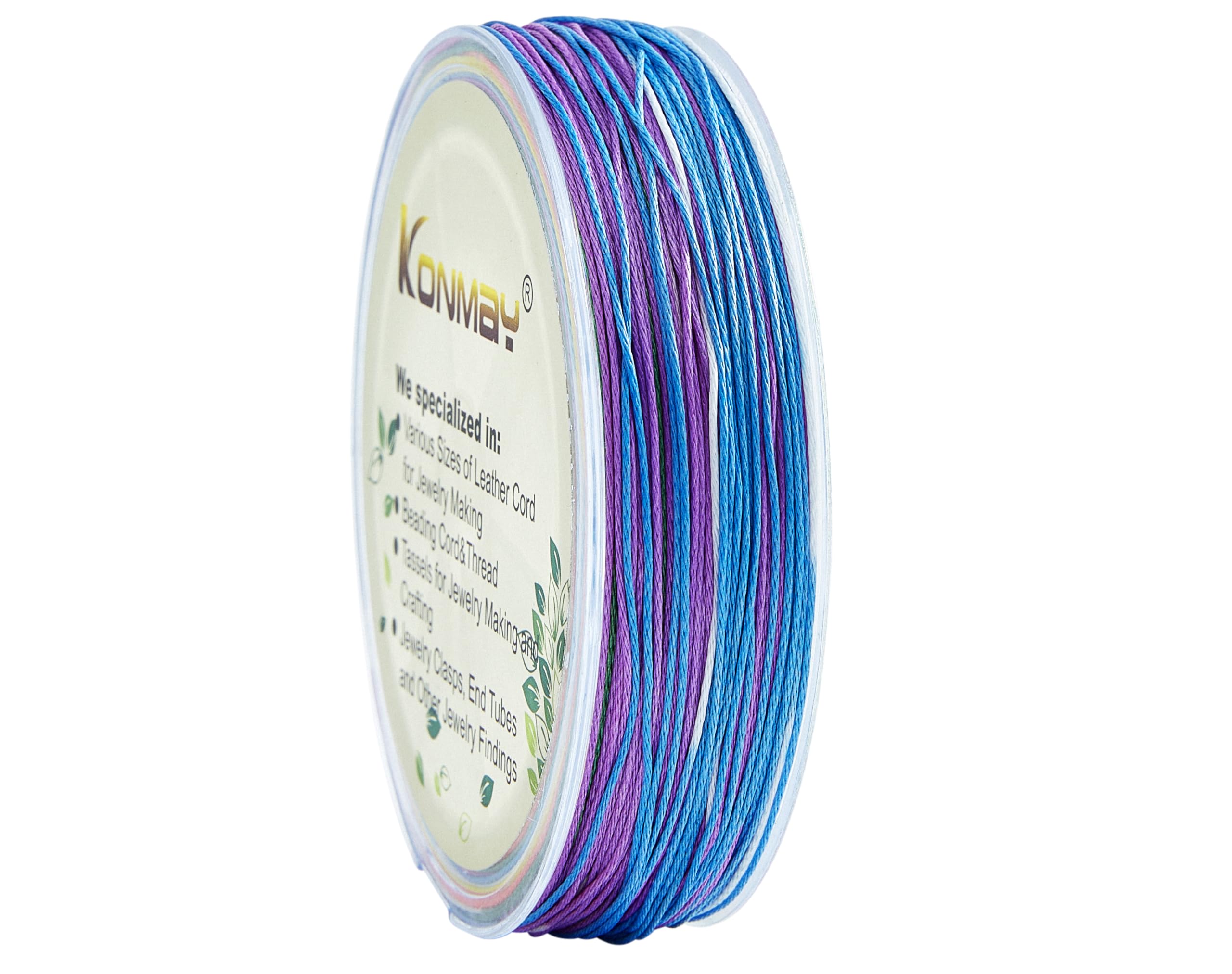 Amazon.com: KONMAY 100 Yards 0.23mm Beading Thread for Seed Beads, 44lb ...