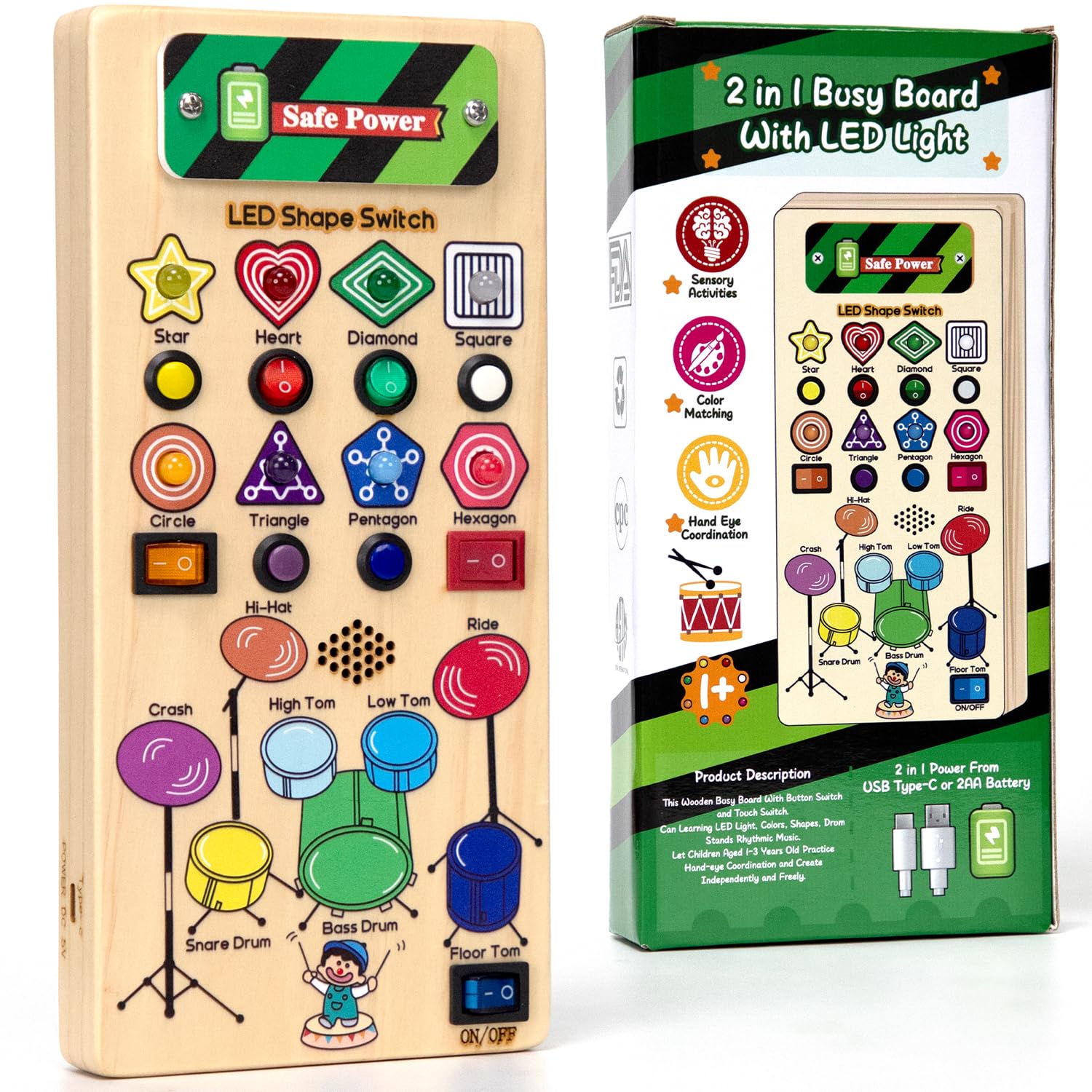 Amazon.com: Autism Musical Toys, Sensory Toys for Kids with Autism ...