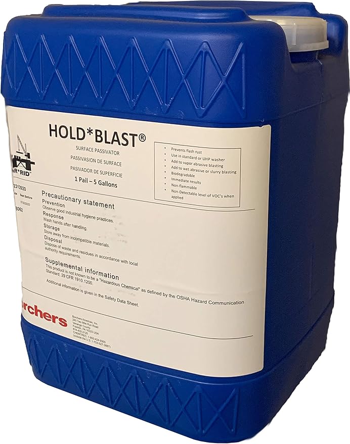 Amazon.com: HOLDBLAST Surface Passivator/Flash Rust Inhibitor (Five Gallon) : Tools & Home ...