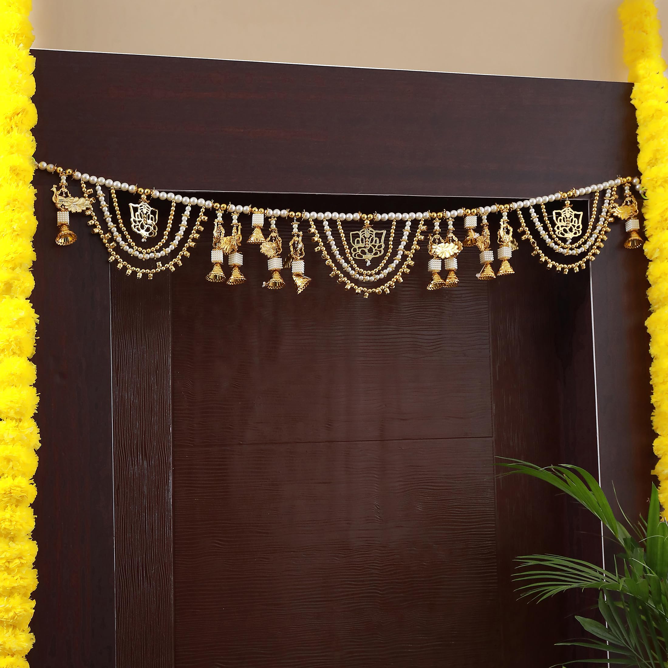 Buy TIED RIBBONS Toran for Door | Housewarming Decorations Indian Style ...