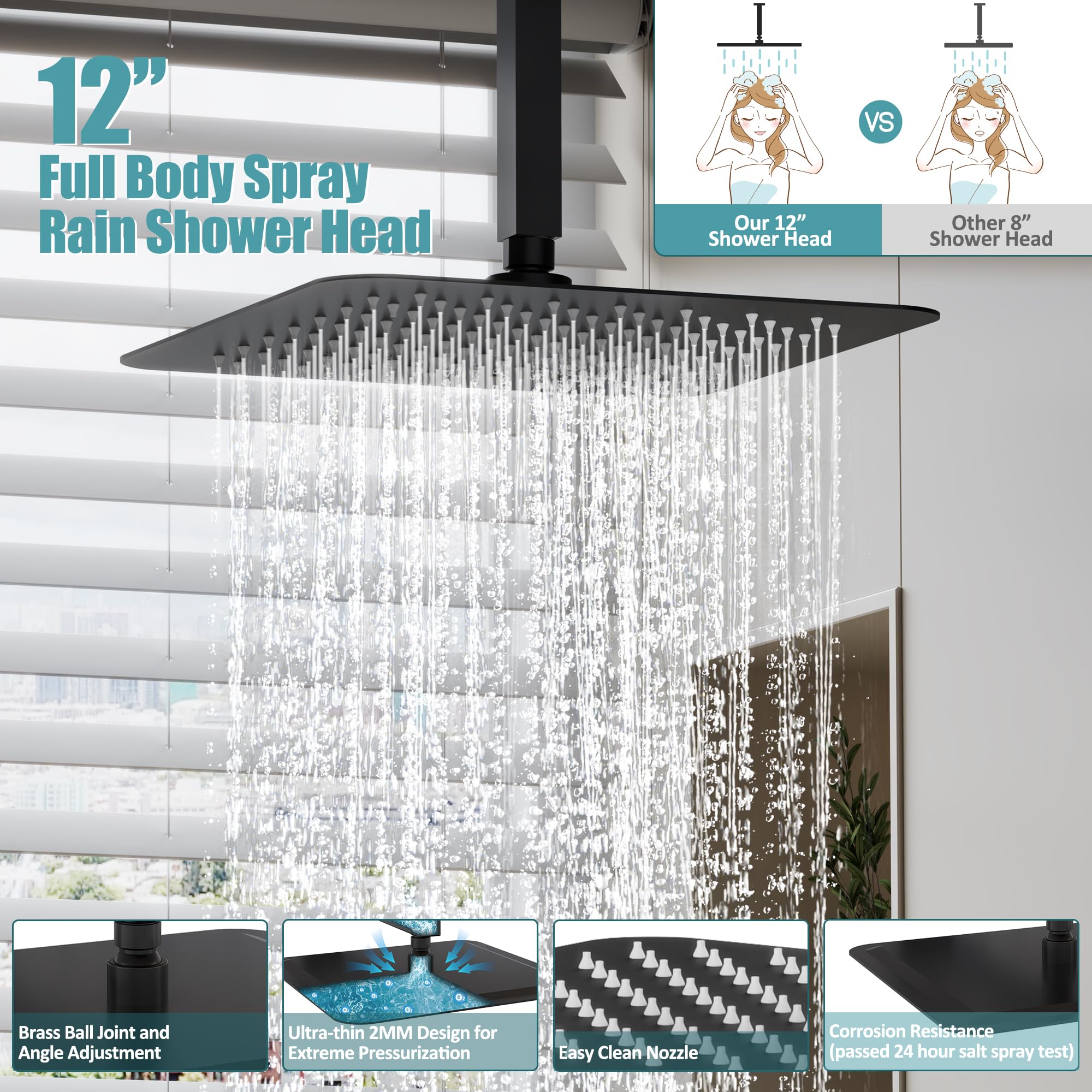 Ducha Con Techo De Metal Galvanizado Regadera Ducha Metálica 20x20