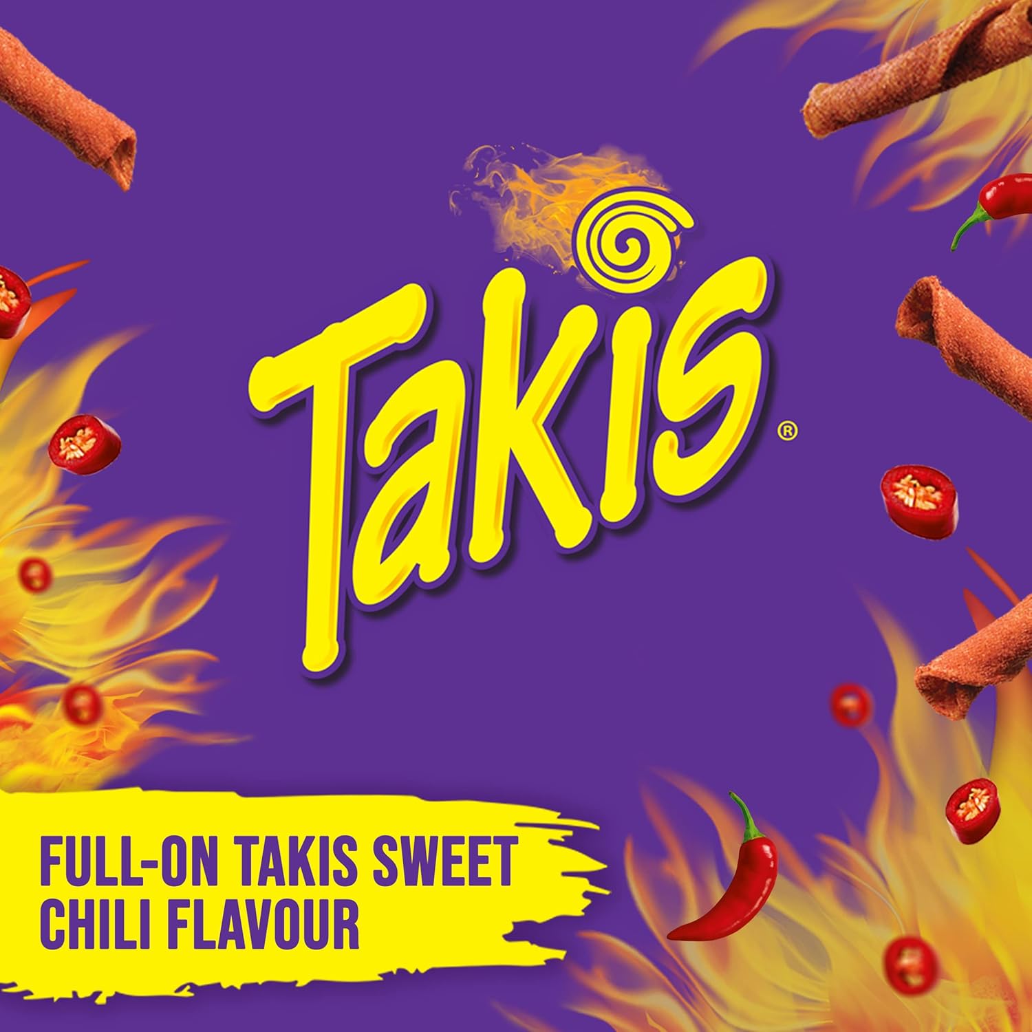 Buy Takis Dragon Spicy Sweet Chili Rolled Tortilla Chips, Crunchy Corn ...