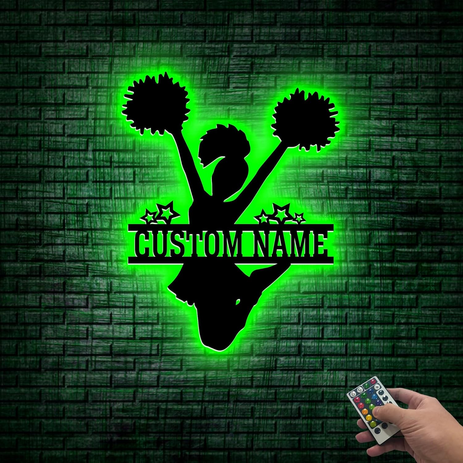 Amazon.com : Personalized Large Metal Light Up Led Neon Sign, Custom ...