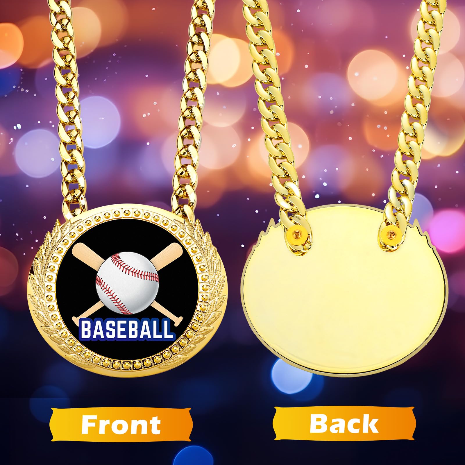 Snapklik.com : Tondiamo 3 Pcs Sports Turnover Chains For MVP Players 6 ...