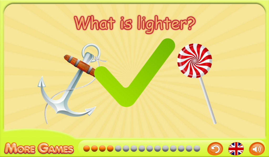 Educational games: light heavy - App on Amazon Appstore
