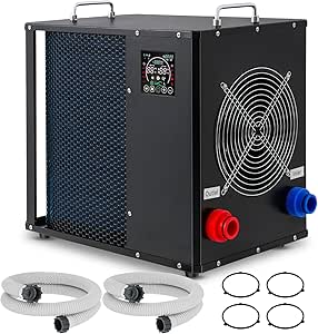 Amazon.com : VELPAX 16184 BTU Pool Heater, for 6000 Gallons Above ...