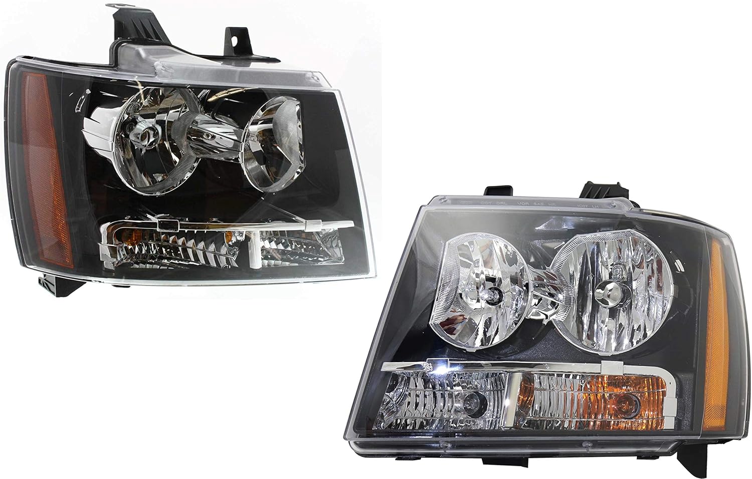 Amazon.com: Evan Fischer Driver and Passenger Side Headlight for ...