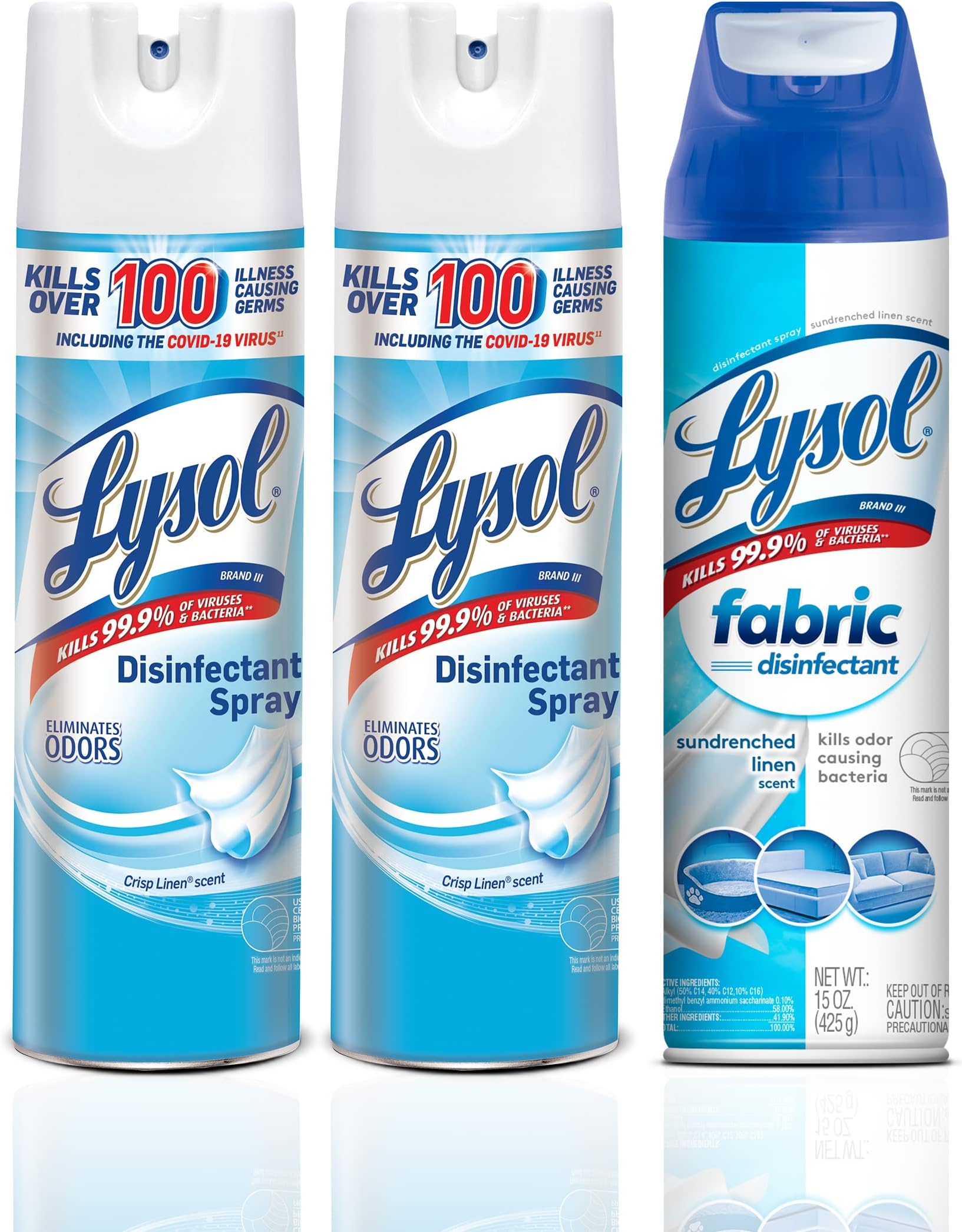 Amazon.com: Lysol Disinfectant Spray, Household Essential Cleaning ...