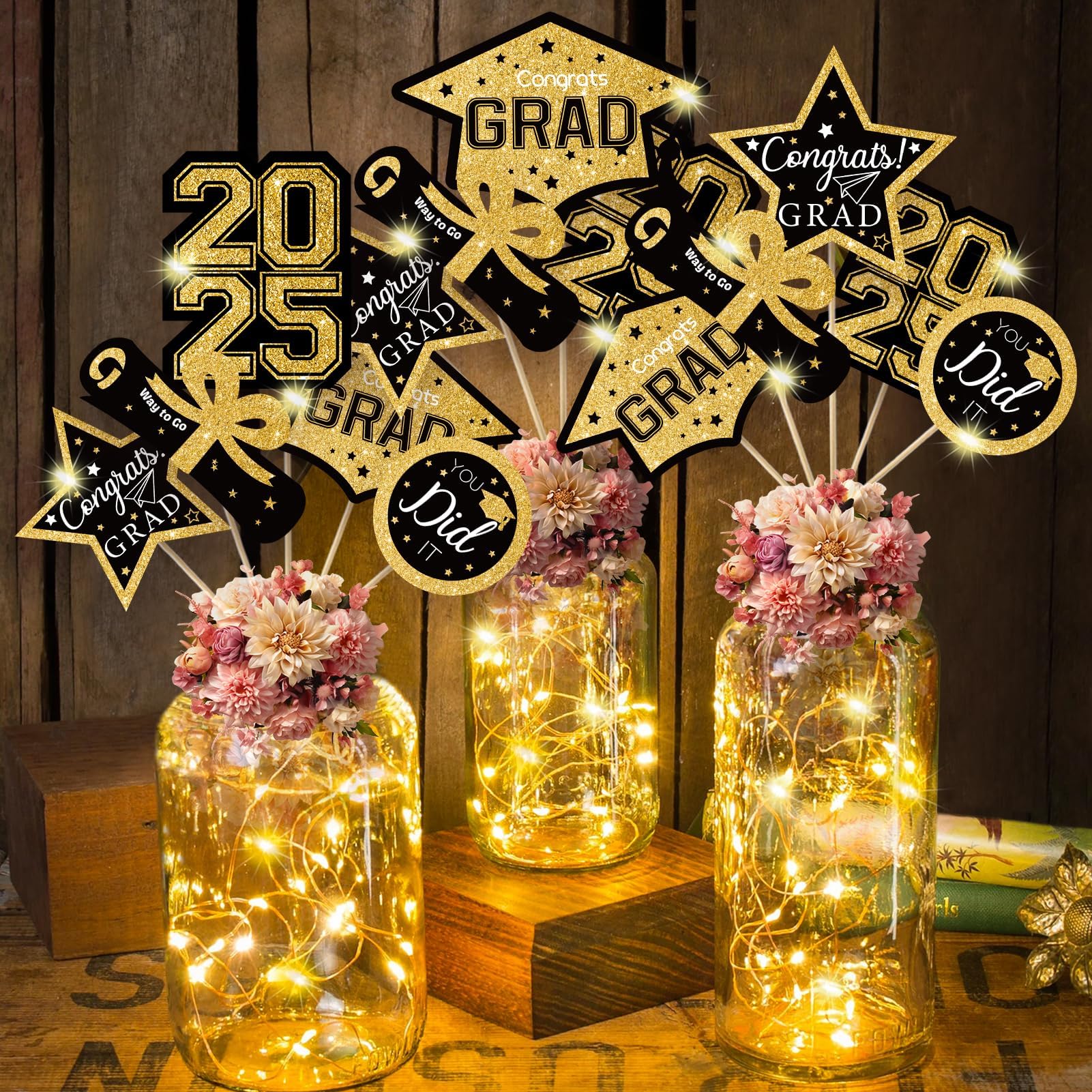 Snapklik.com : OuMuaMua Graduation Decorations Class Of 2025-36pcs ...