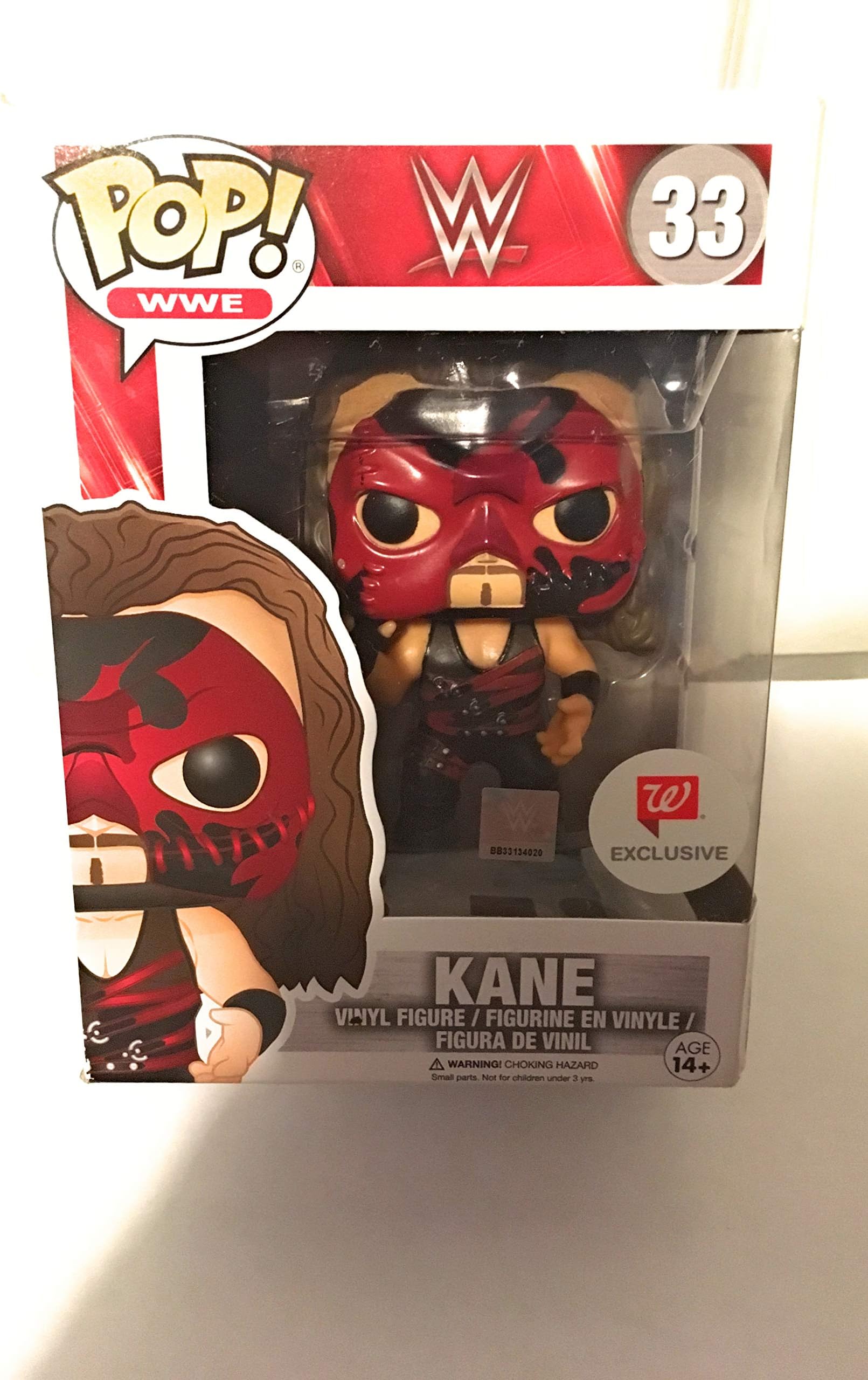 Amazon.com: Funko Pop WWE Exclusive Kane Vinyl Figure : Sports & Outdoors