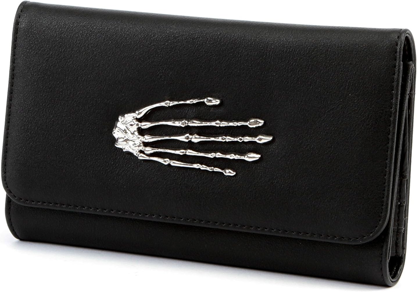 Skeleton Hand Wallet Black at Amazon Women’s Clothing store
