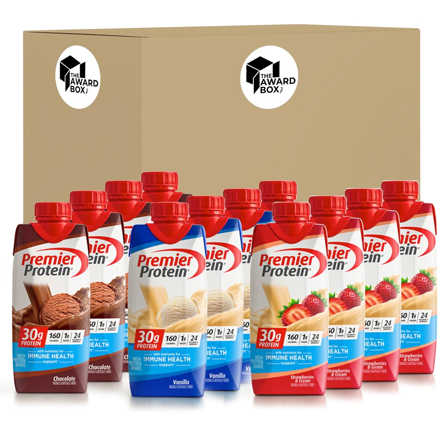 Amazon.com: Premier Protien High Protein Shake, Chocolate, Vanilla and ...