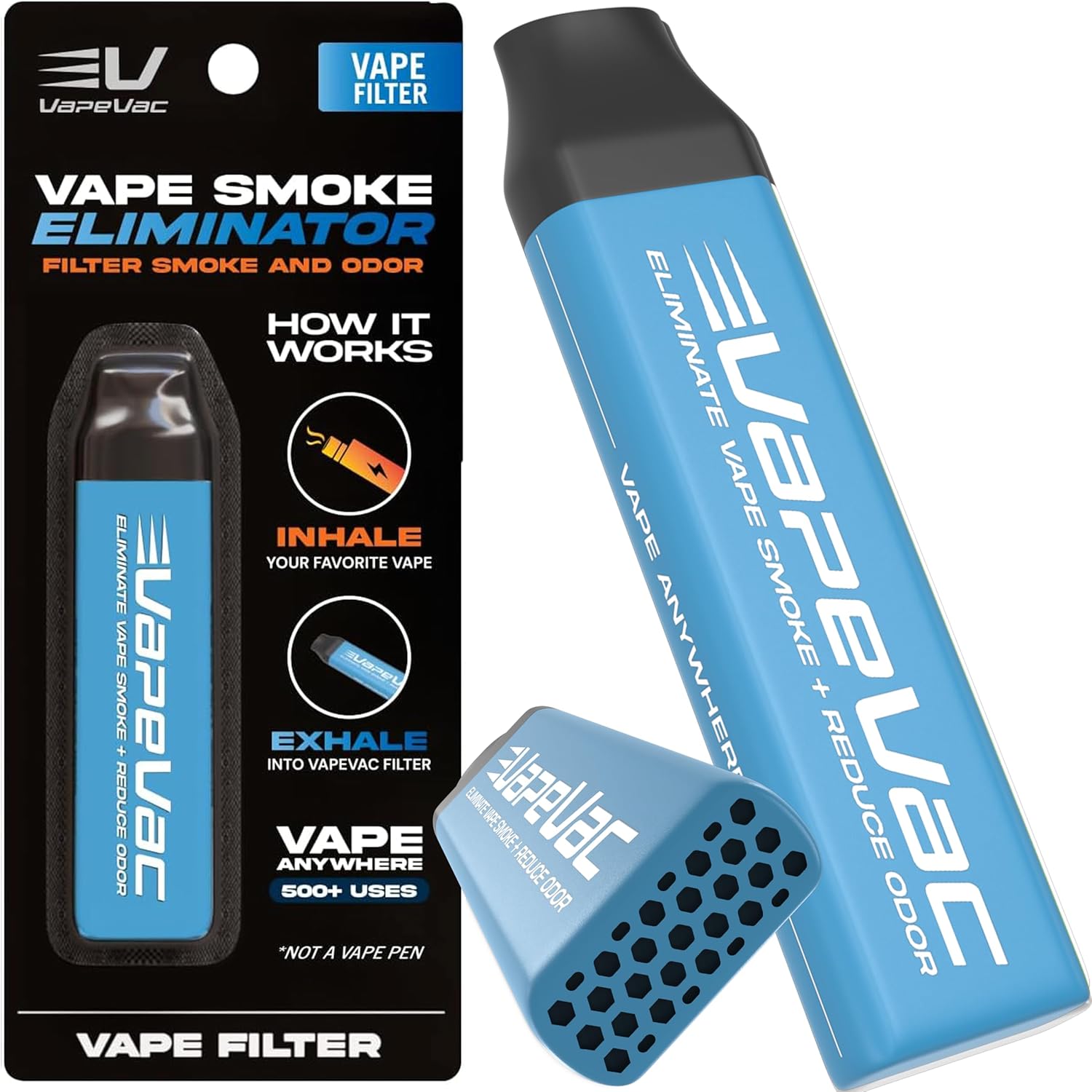 Amazon.com: VapeVac (Registered AMZ Brand) – Pocket-Sized Personal Air ...