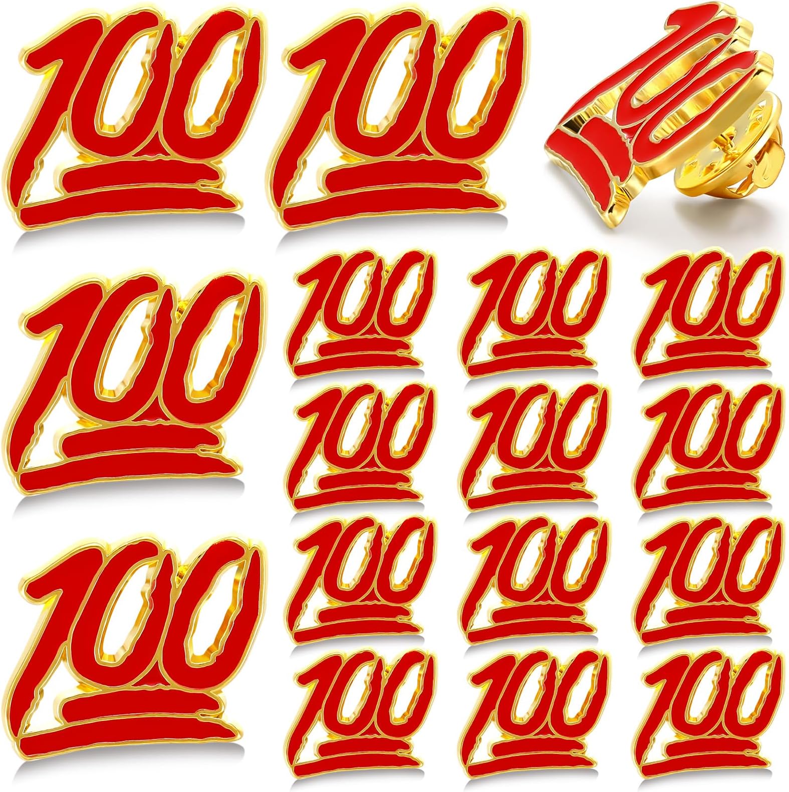 Amazon.com : Ceenna 50 Pcs Employee of The Month Lapel Pin Employee ...