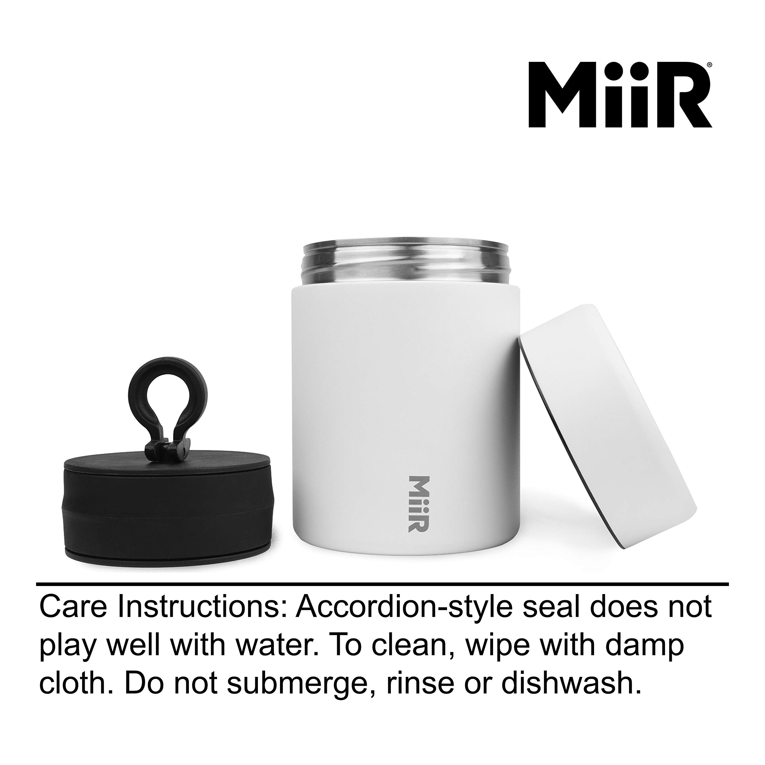 MiiR Stainless Steel Airtight Coffee Canister for Storing Coffee, Tea ...