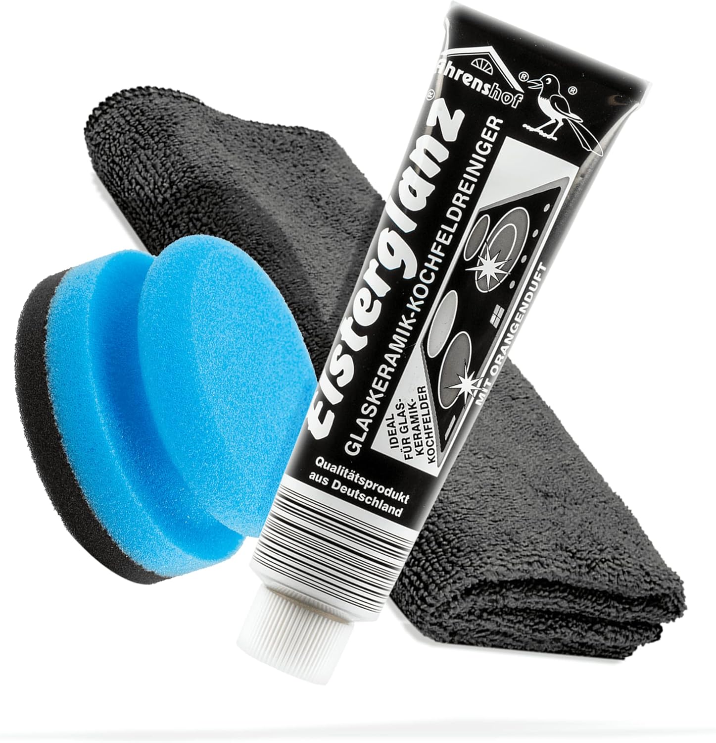 detailmate Politur Bundle mit 150ml XXL Tube | Elsterglanz Glaskeramik Reiniger Kochfeldreiniger ...