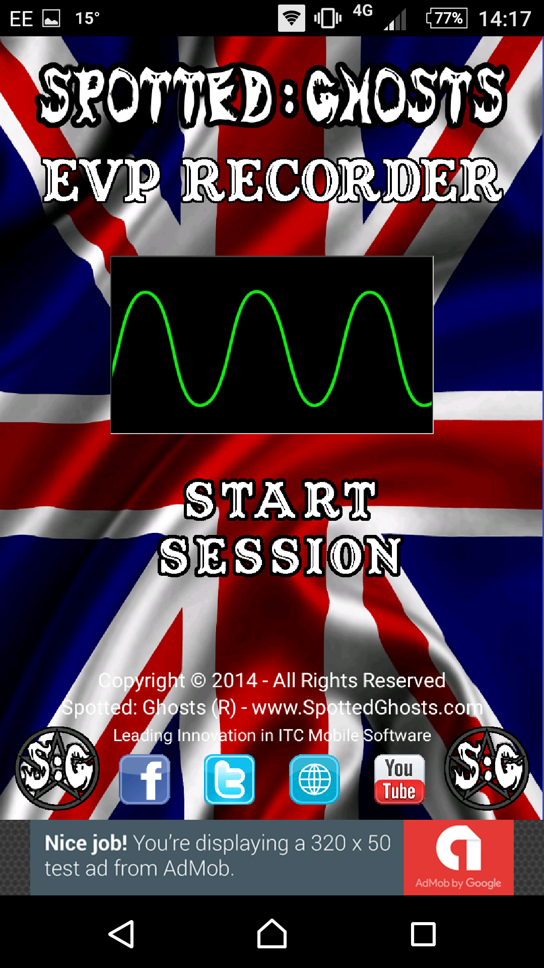 EVP Recorder - Spotted: Ghosts - App on Amazon Appstore