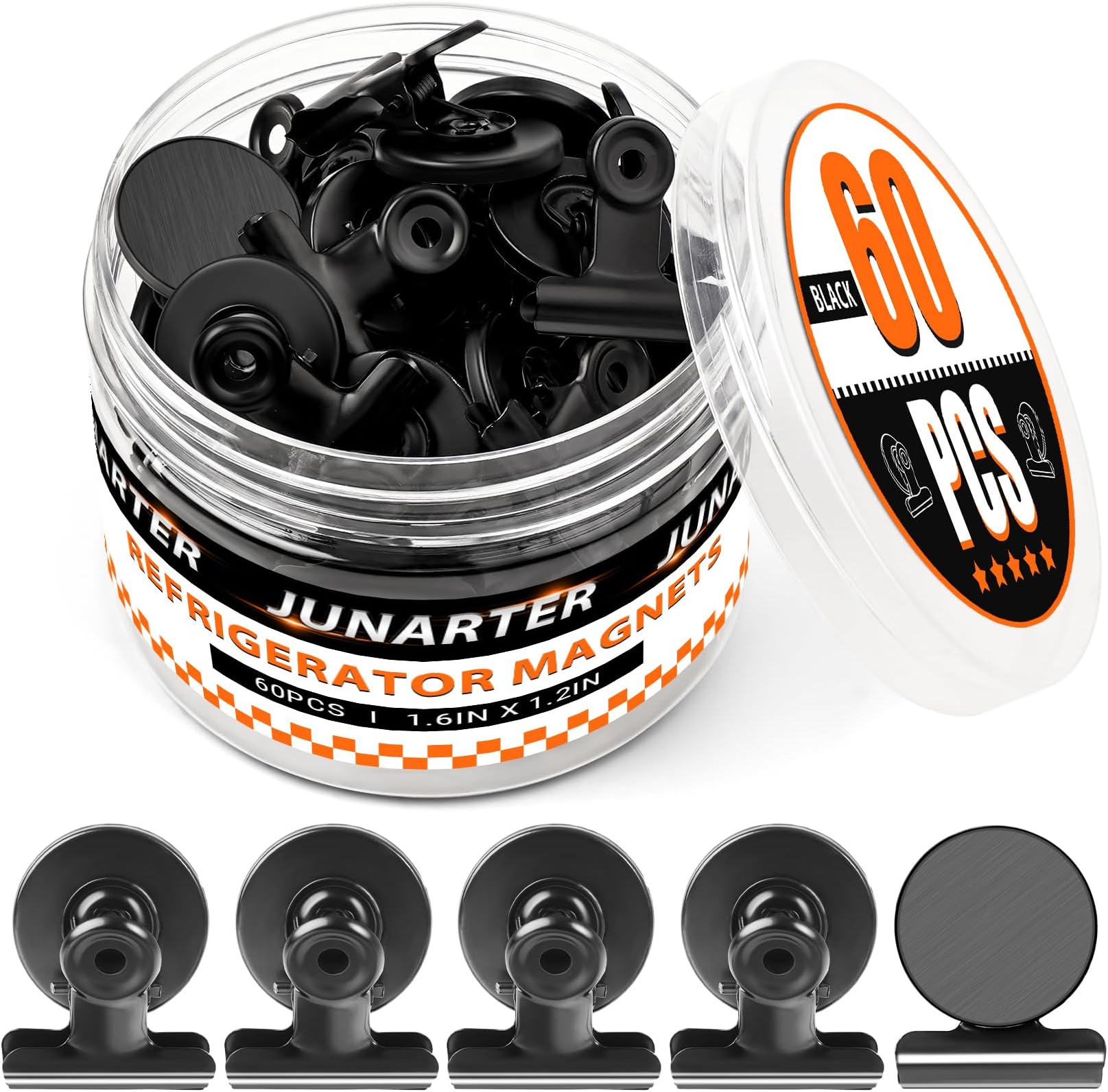 Amazon.com: WUDIME 20 Pack Magnetic Clips Fridge Magnets Refrigerator ...