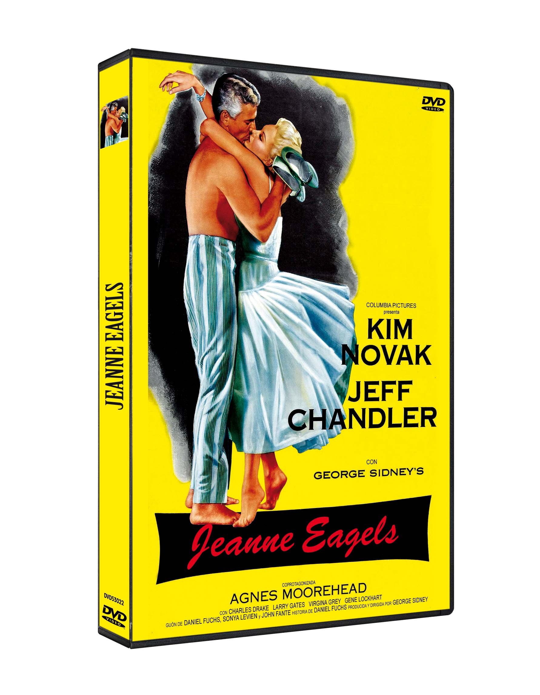 Jeanne Eagels Dvd Cover Jeanne Eagels Kim Novak Dvd Nuevo