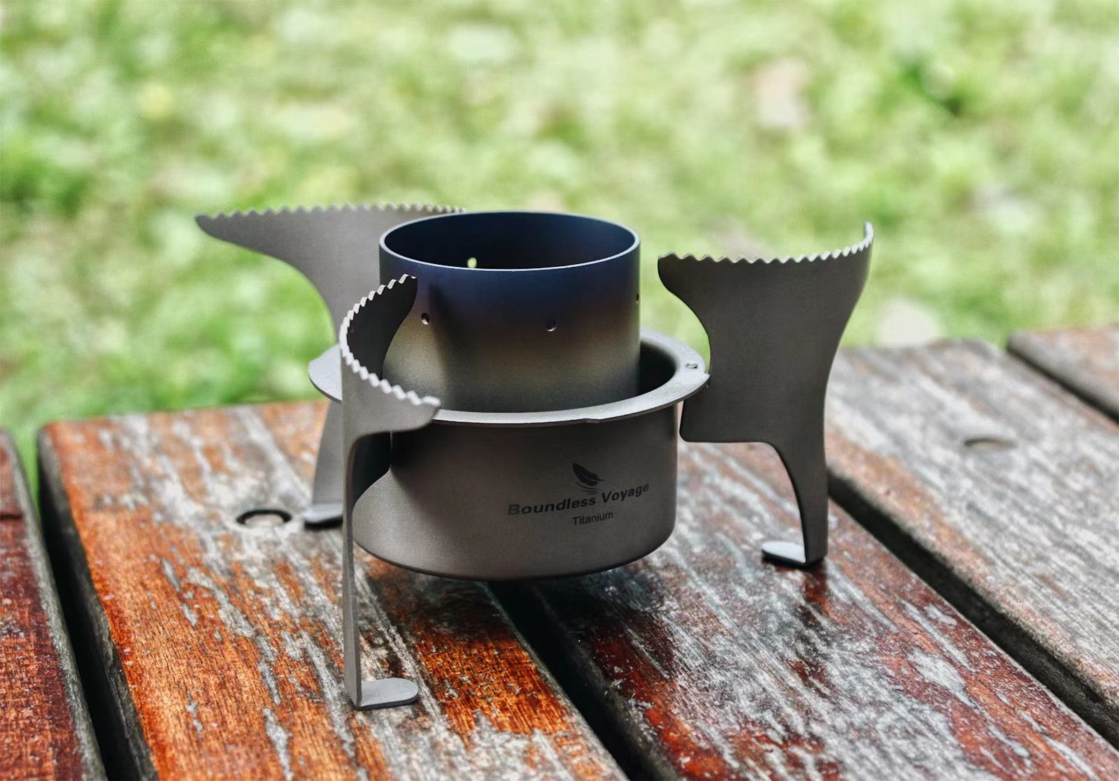 Watch Boundless Voyage Titanium Alcohol Stove Spirit Burner on Amazon Live
