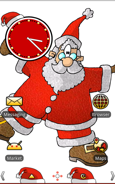 Santa Splat Theme - App on Amazon Appstore