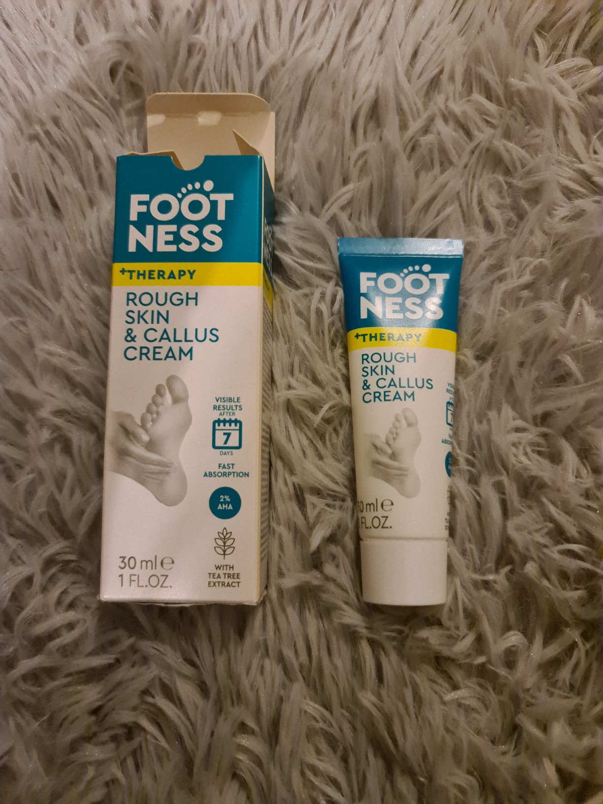 FOOTNESS Rough Skin & Callus Cream - Reduces Callused, Rough & Hard ...