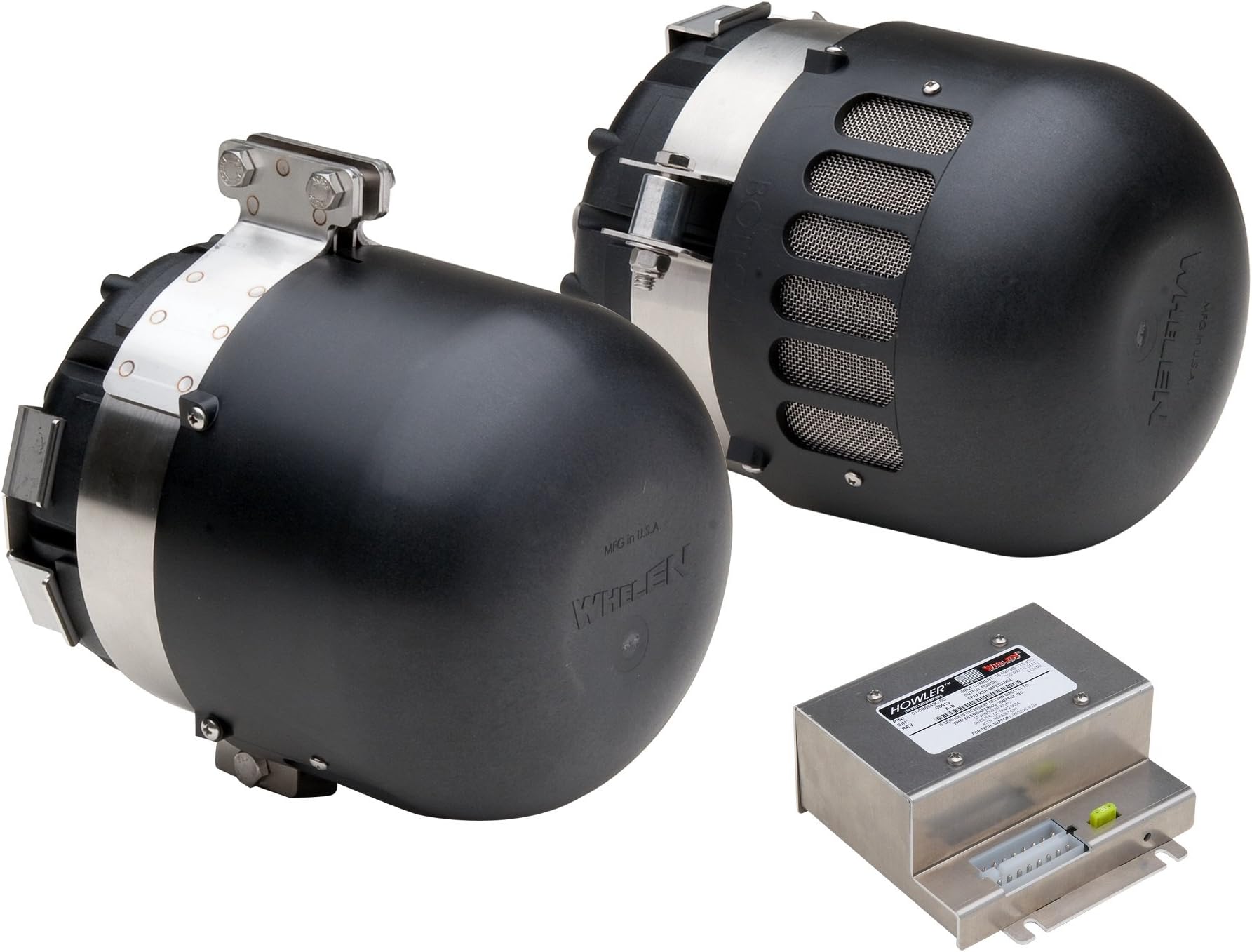 Amazon.com: Whelen Engineering Howler™ 2 Speakers Low Frequency Tone ...