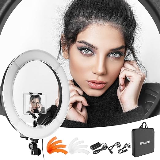 Amazon.com : Neewer Camera Photo/Video LED Ring Light 18 inches/48 ...