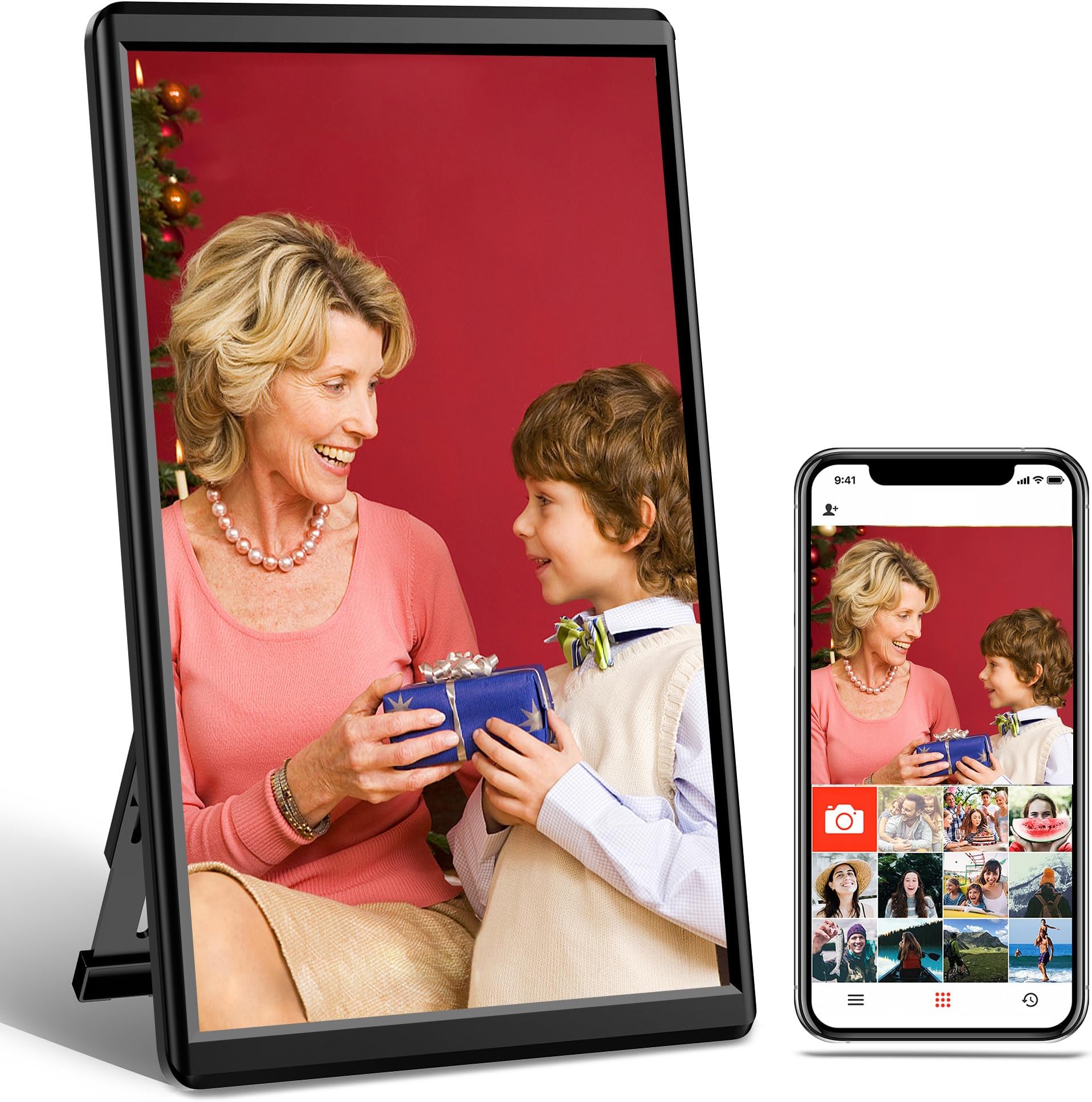 Amazon.com : 5-inch Digital Picture Frame, Acrylic Video Picture Frame ...