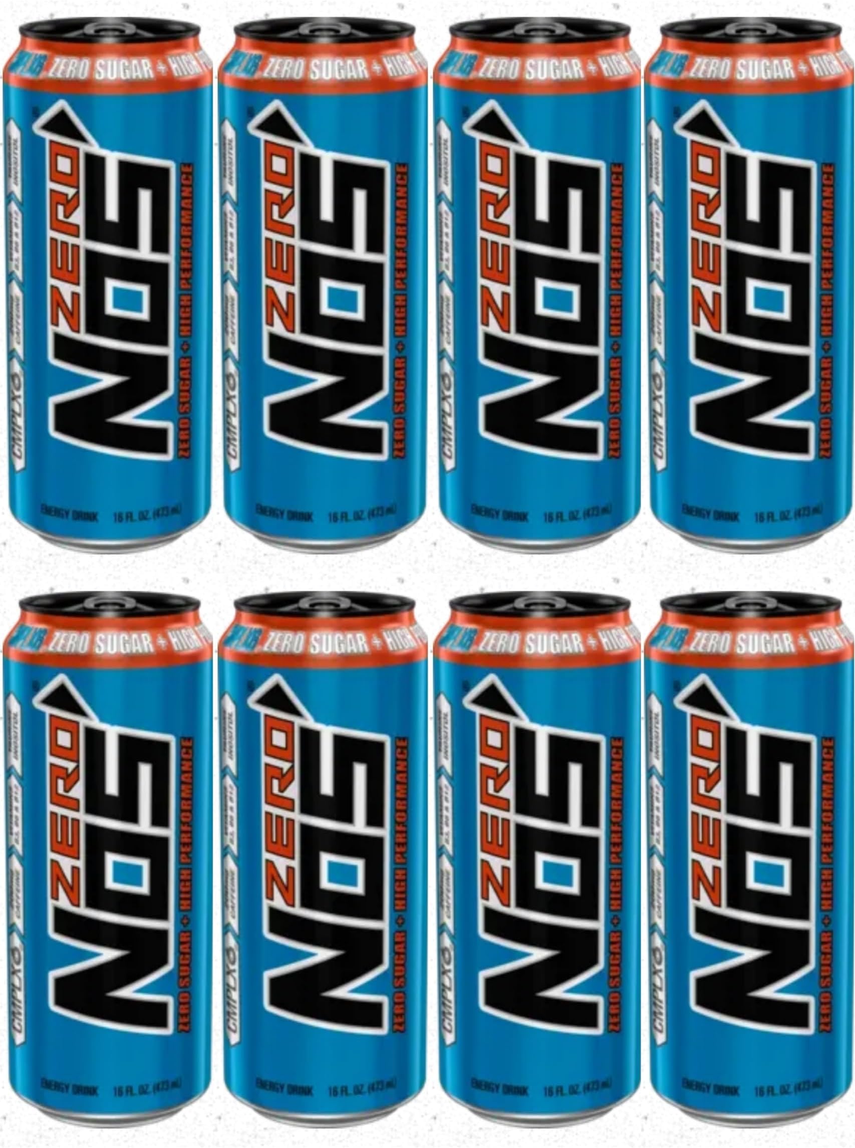 Amazon.com: NOS Original: High Performance Energy Drink. 16 Fl oz (Pack ...