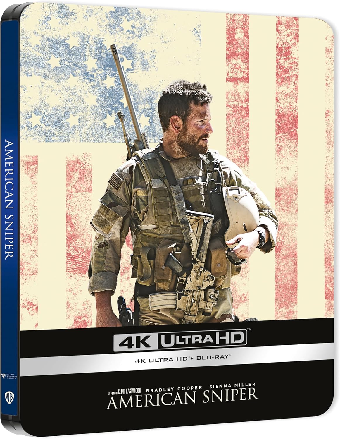 Blu-Ray 4K Uhd American Sniper (Steelbook) (4K Ultra Hd + Blu-Ray ...