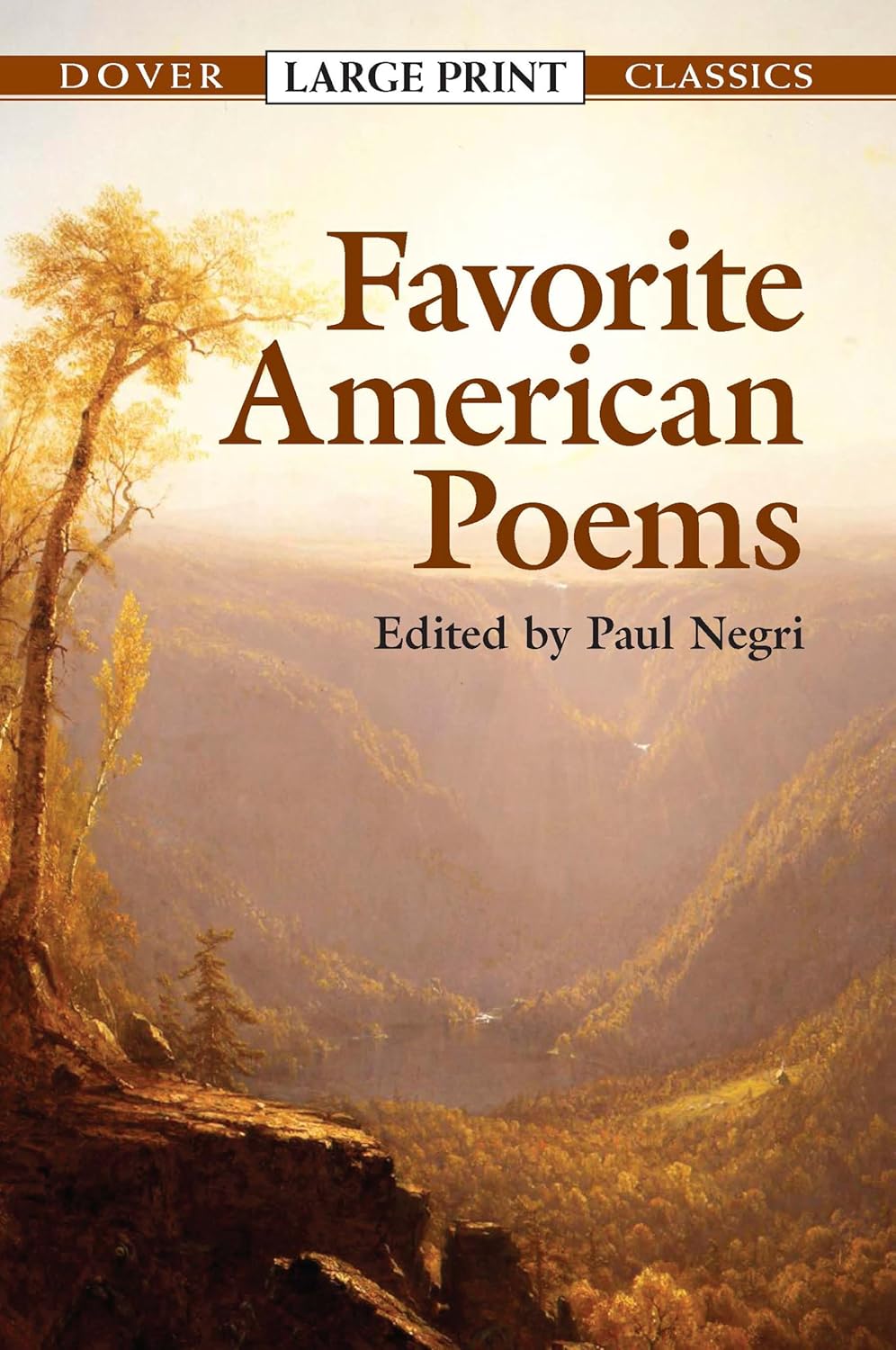 Favorite American Poems (Dover Literature: Poetry): Negri, Paul ...