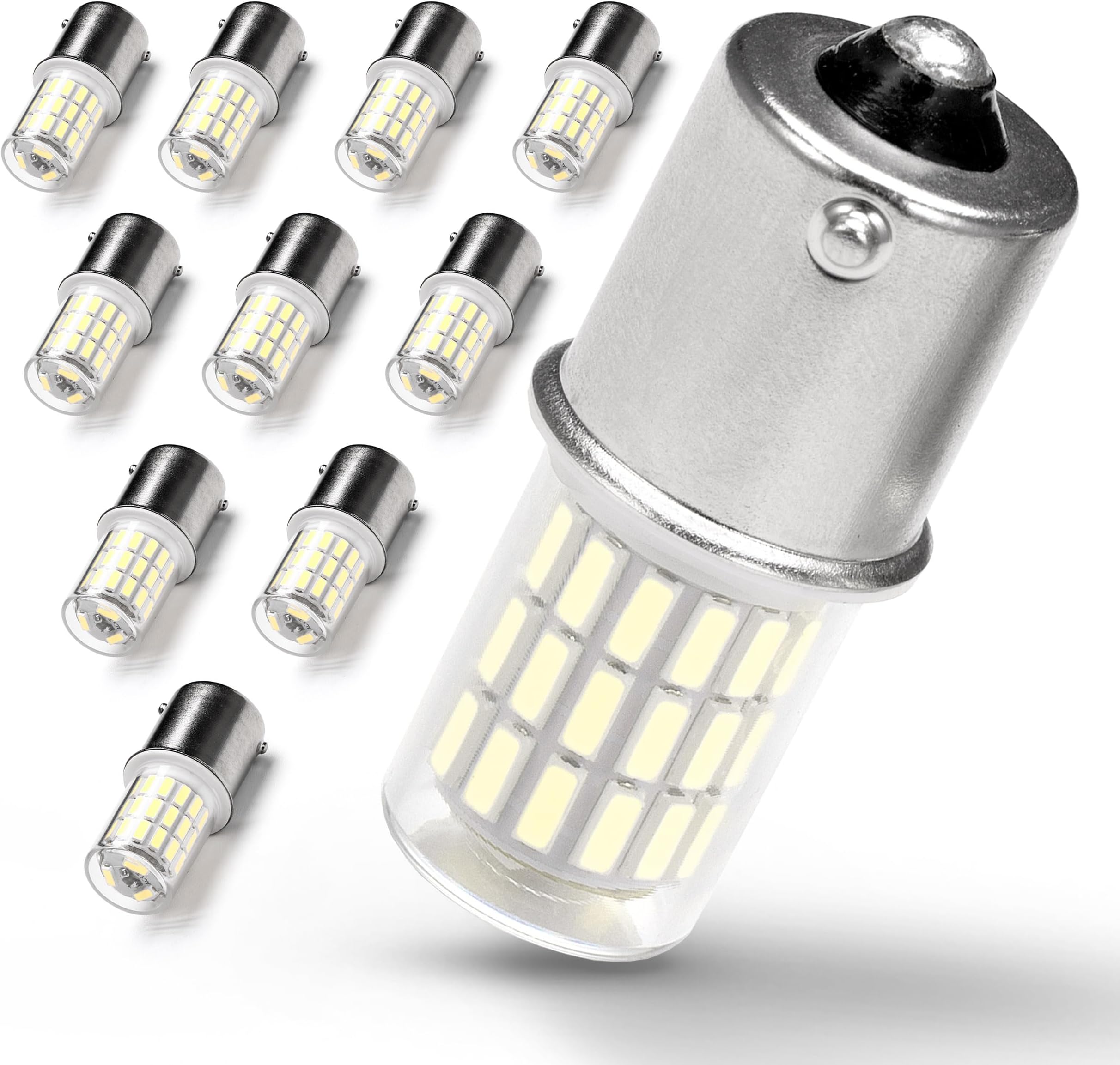 Amazon.com: Ziomitus 10Pack 1141 1156 Interior LED Light Bulbs for Auto ...