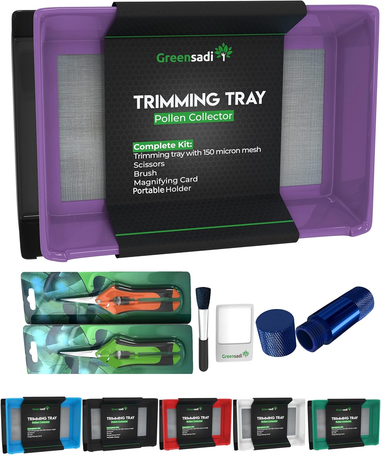 Amazon.com : Greensadi - Trim tray, Kief Screen, Pollen Sifter, Kief ...