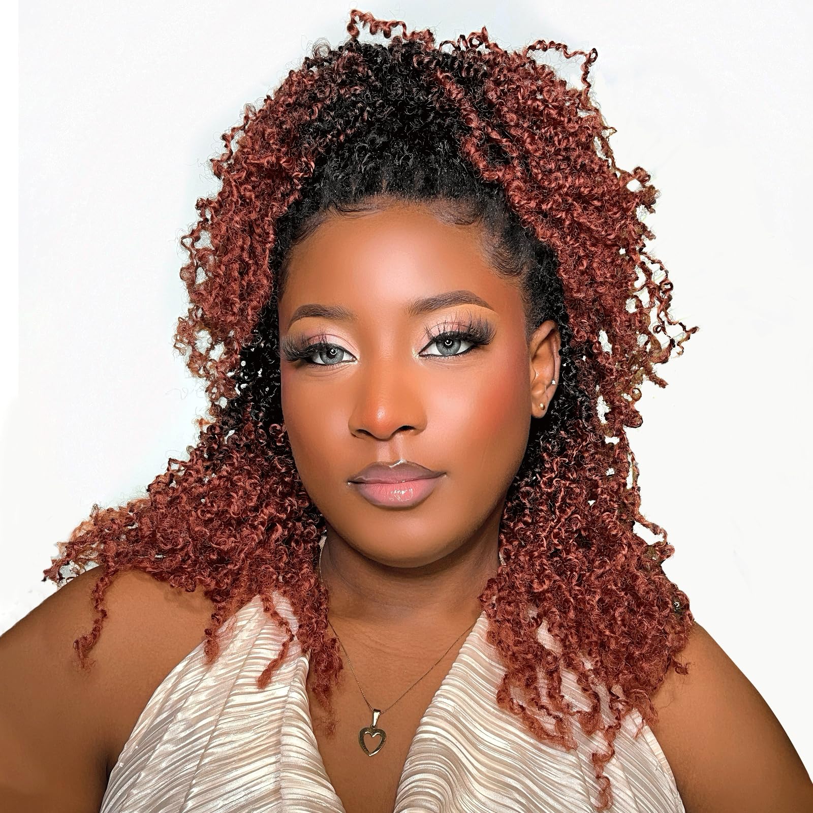 Amazon.com : GIX Yanky Twist Crochet Hair - 6 Inch 8 Packs (30 Strands ...