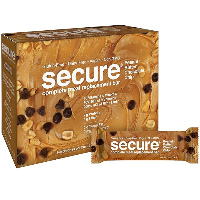 Amazon.com : ANDREW LESSMAN Secure Complete Meal Replacement Bars ...