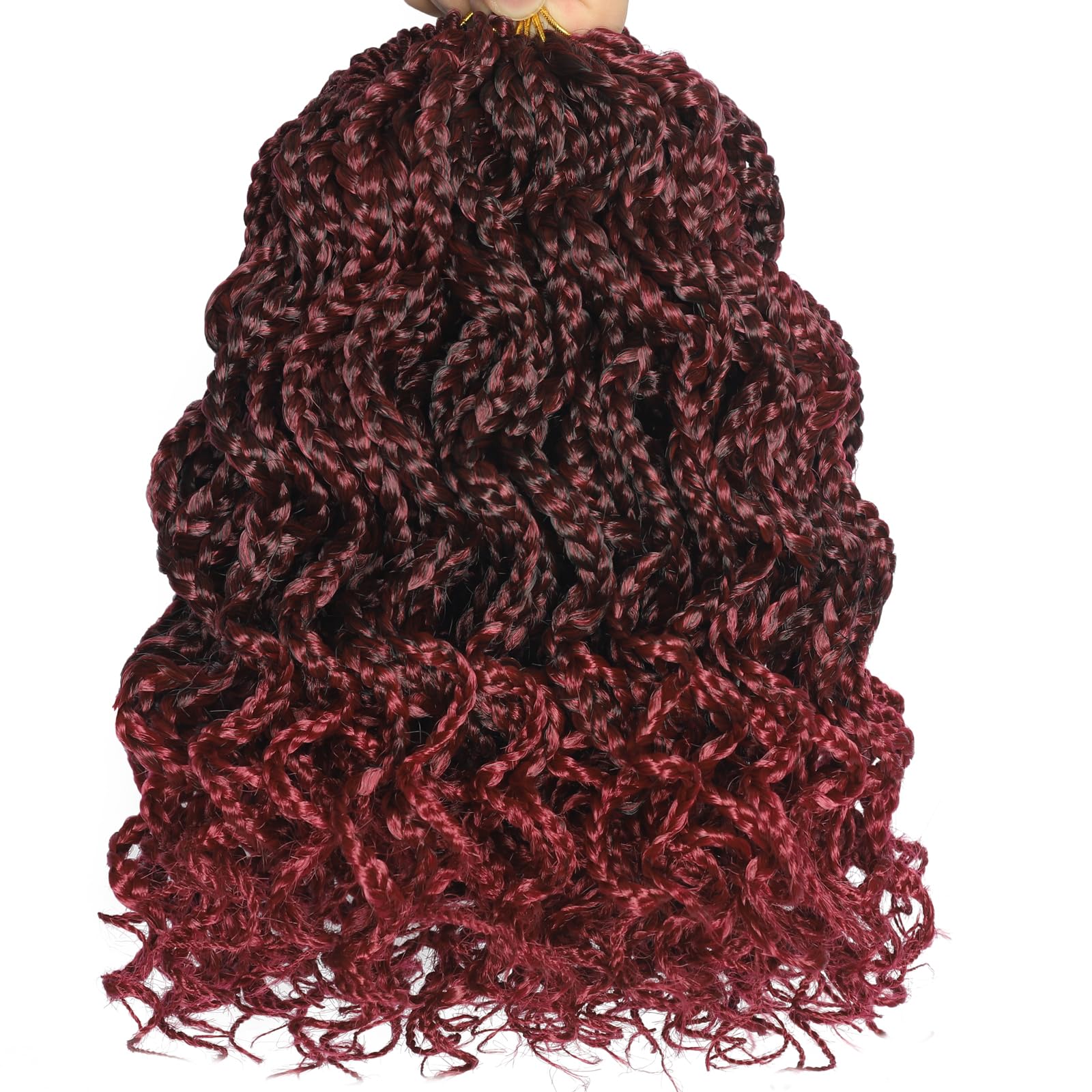 Amazon.com : 150 Strands Goddess Box Braids Crochet Hair Pre Looped ...