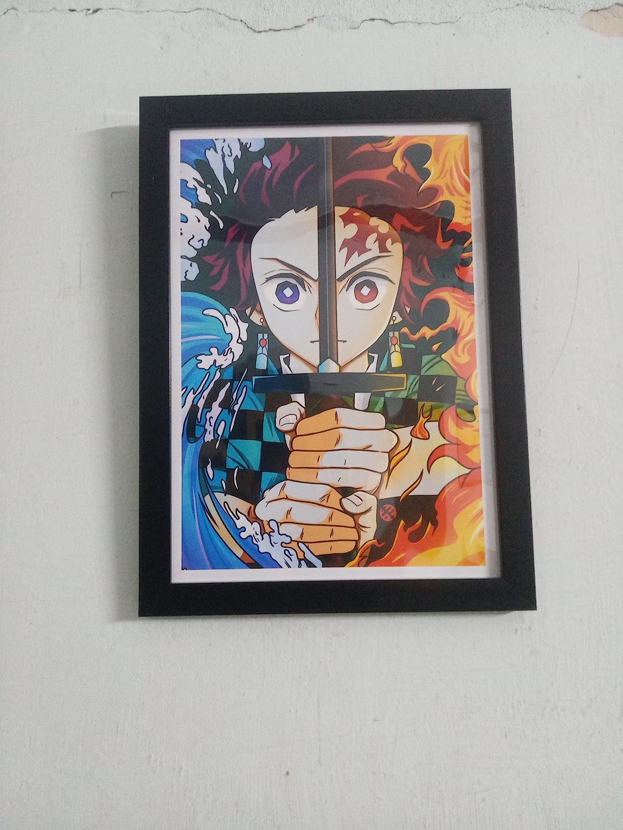 YourCanvas | Tanjiro Kamado | Water & Flame Breathing | Demon Slayer ...