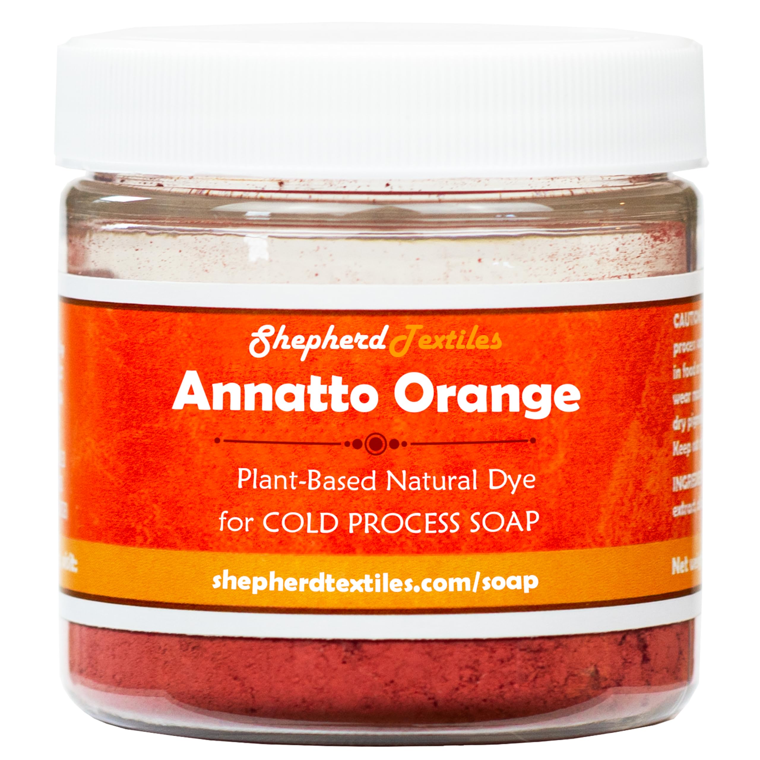 Amazon.com: Annatto Orange Plant-Based Natural Dye for Cold Process ...