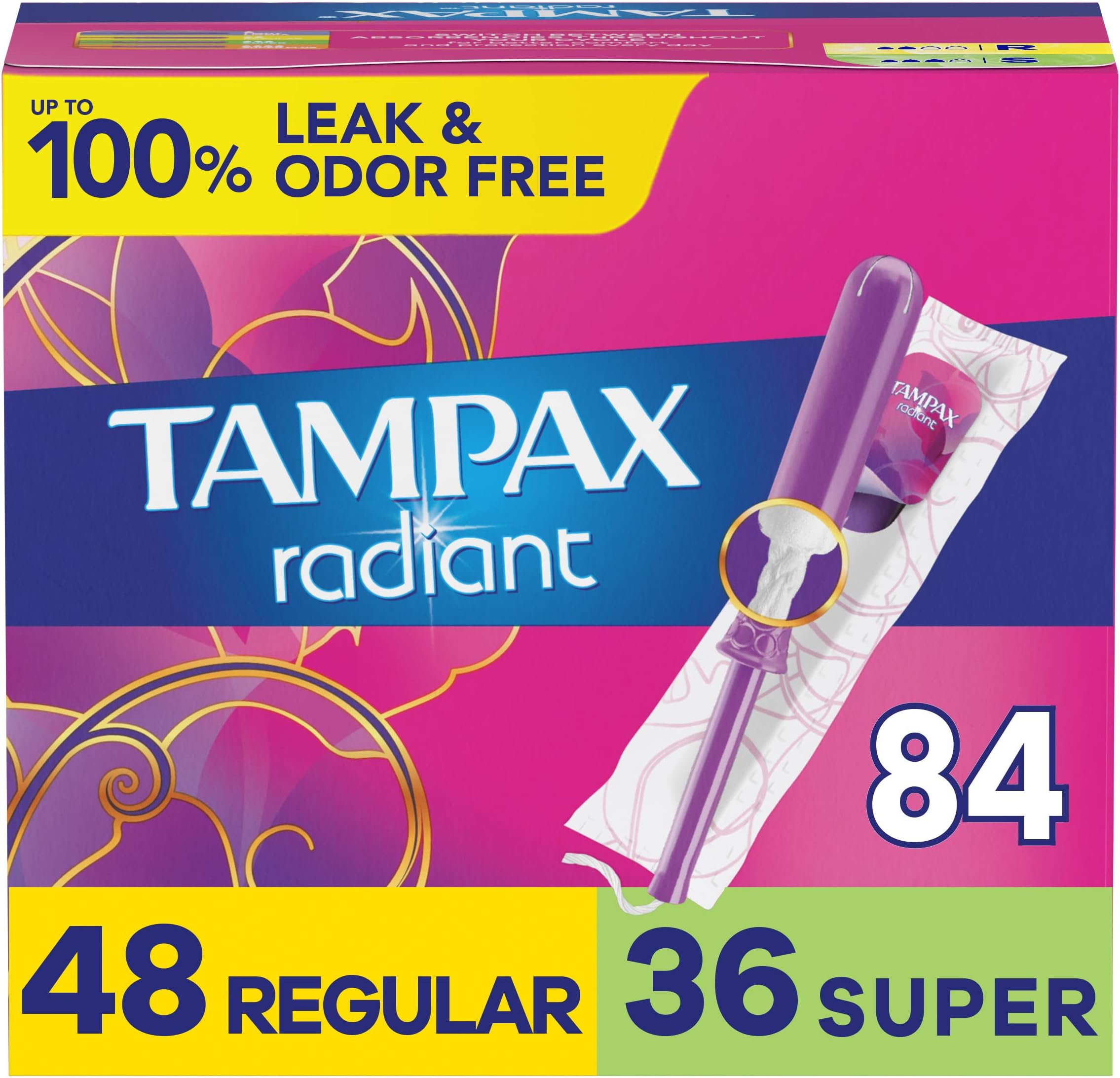 Amazon.com: U by Kotex Click Compact Multipack Tampons, Regular/Super ...